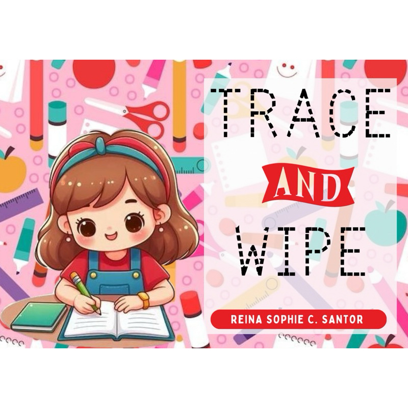 Customized and Laminated 80GSM Trace &Wipe Learning Activity Books for ...