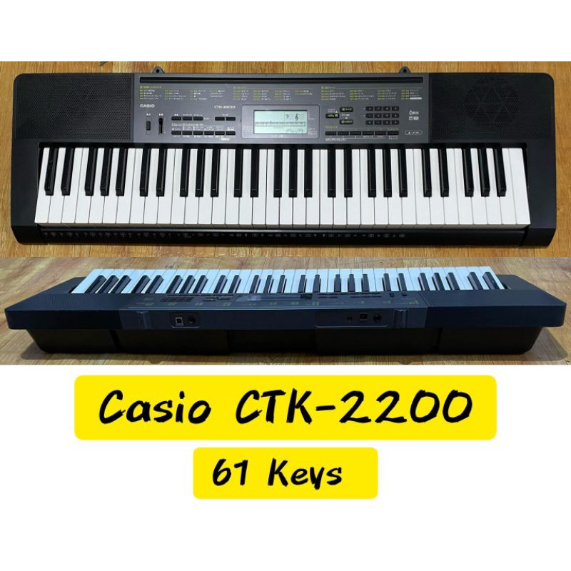 Casio CTK-2200 (61 Keys) Japan Surplus Keyboard Piano | Shopee Philippines