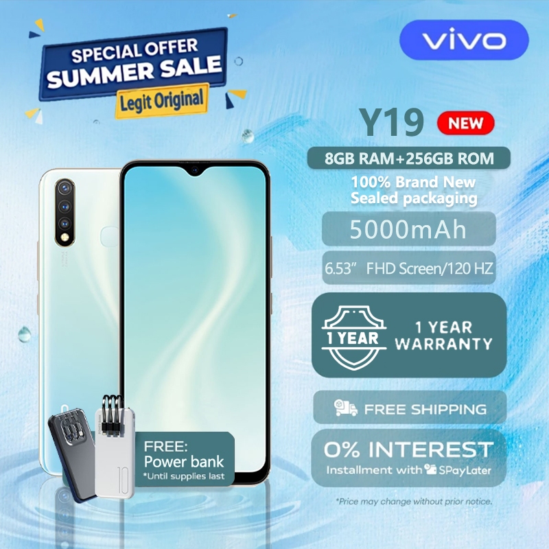 Original Y19 New Sealed Container 8G+256G Smartphone Android Cellphone ...