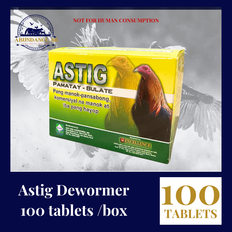 EXCELLENCE ASTIG (DEWORMER) - 100 TABLET PER BOX | Shopee Philippines