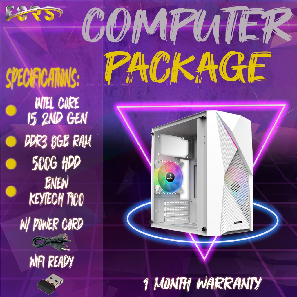 AFFORDABLE SYSTEM UNIT l COMPLETE PACKAGE i5 l READY TO USE l PLUG ...