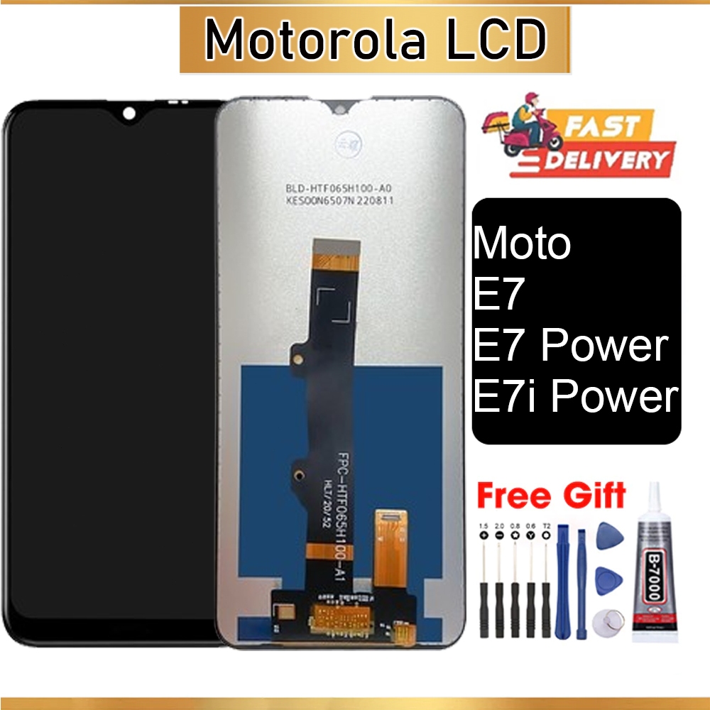 Original LCD For Motorola Moto E7i Power E7 E7 Power LCD DIsplay Touch ...