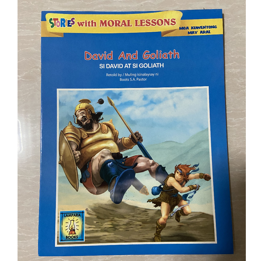David and Goliath/Si David at si Goliath Stories w/ Moral Values ...