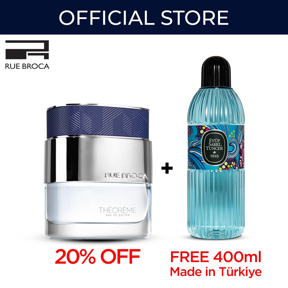 [FREE GIFT] Rue Broca Theoreme Homme 100ML EDP Perfume For Men ...