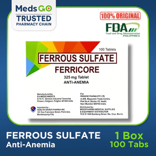 ferrous sulfate - Best Prices and Online Promos - Mar 2026 | Shopee ...
