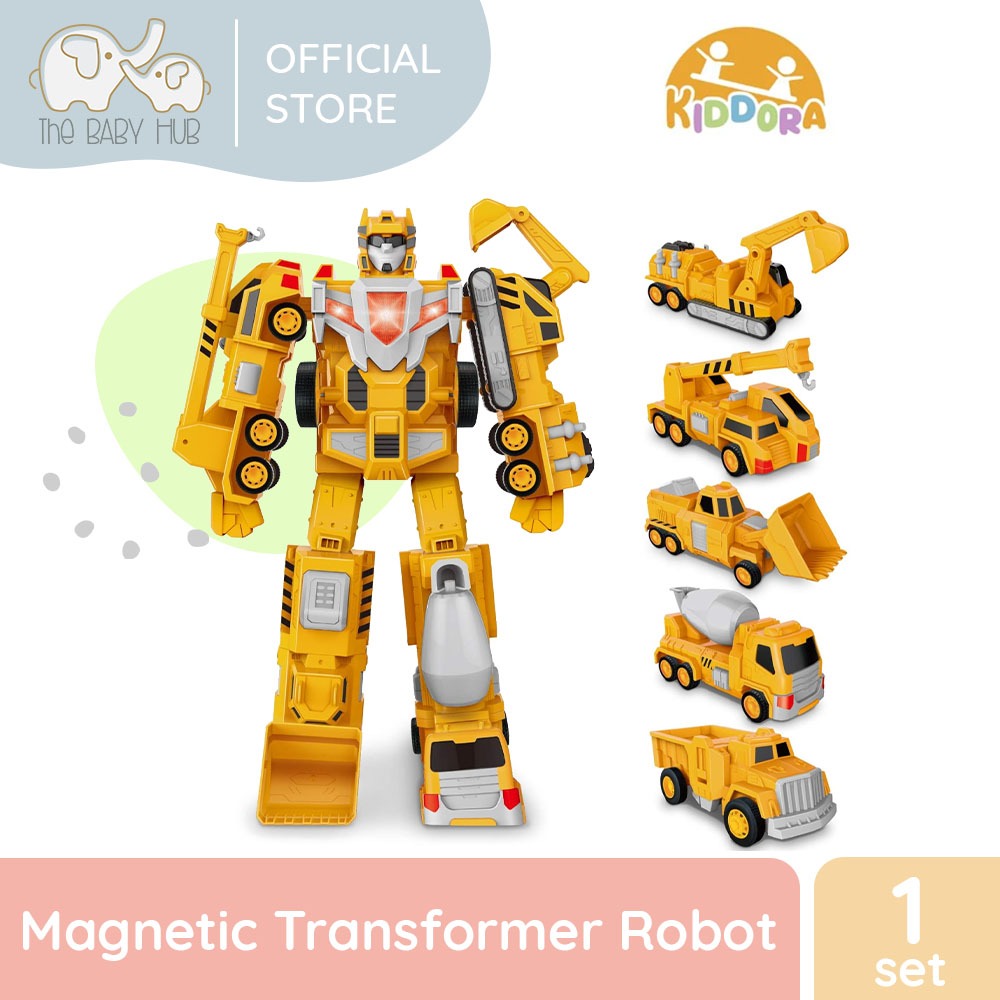 Kiddora Magnetic Transformer Robot | Shopee Philippines