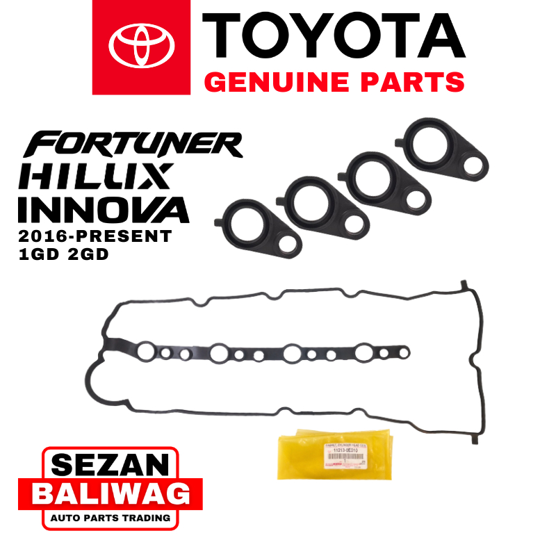 ORIGINAL TOYOTA VALVE COVER GASKET FORTUNER HILUX INNOVA HIACE 1GD 2GD ...