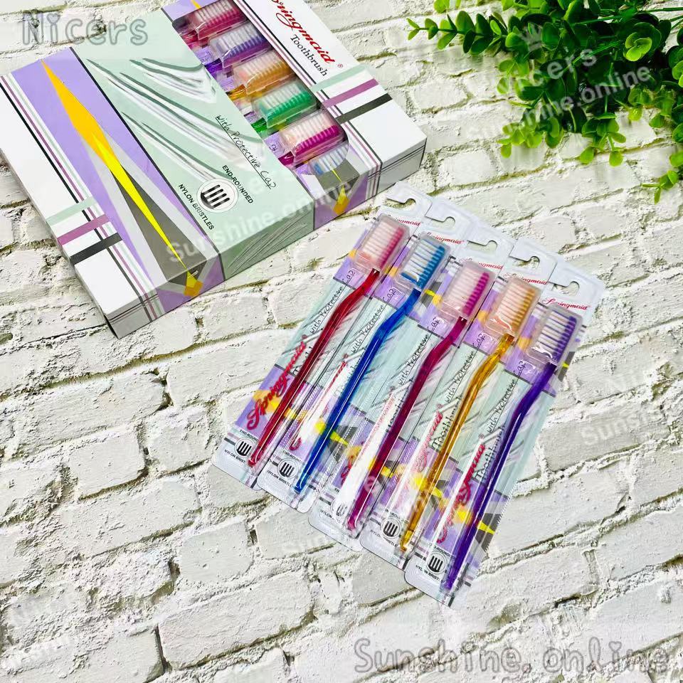 Springmaid Toothbrush With Cover Protective Cap #8175 1PC | Shopee ...