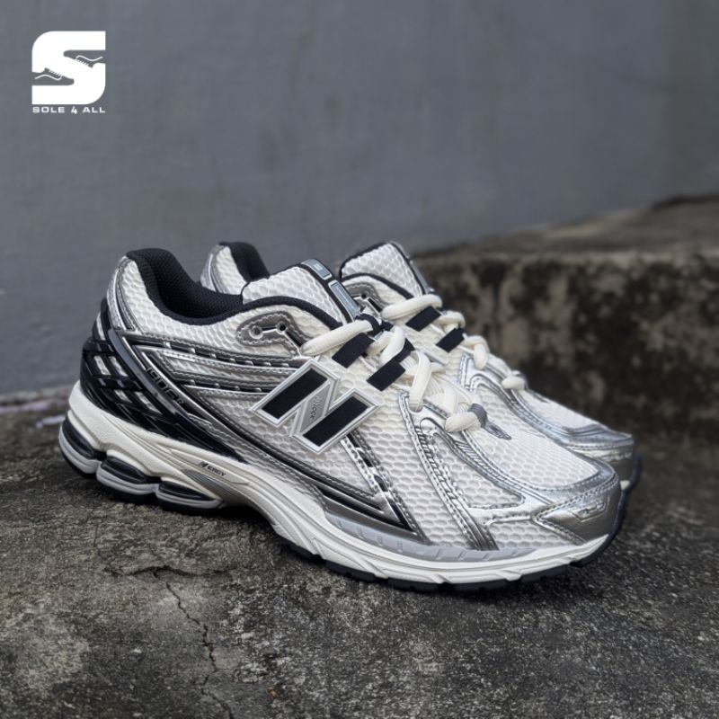 NB 1906 White Metallic Silver Black M1906RER | Shopee Philippines