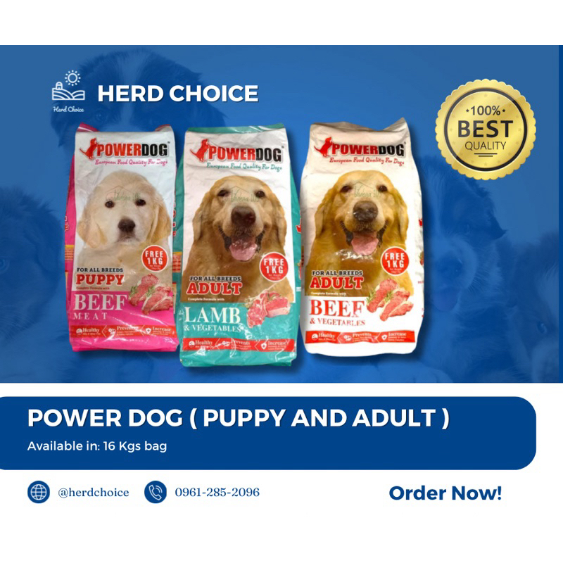 POWER DOG ( Puppy & Adult) | Shopee Philippines