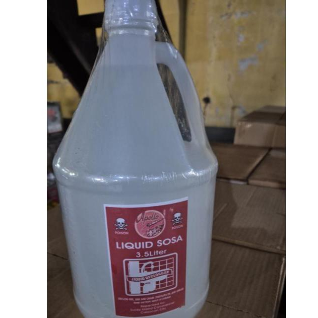 Generic Liquid Sosa 1 Gallon (Clears Clogged Sinks / Pang Alis Bara ...