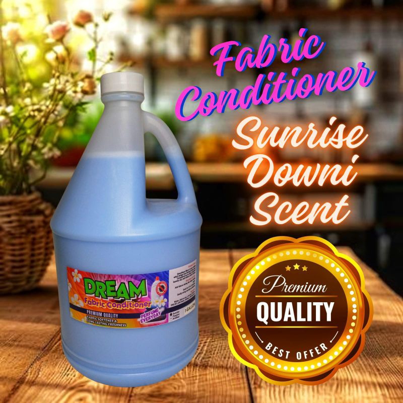DREAM Fabric Conditioner (SUNRISE DOWNI SCENT) Premium Quality 1Gal/3 ...