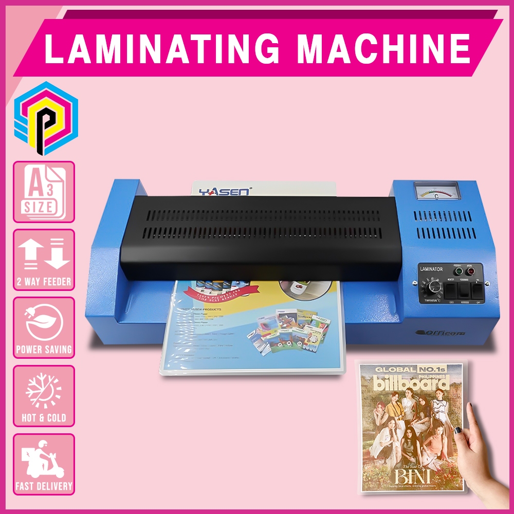 Officom OS-320H Laminating Machine A3 Hot and Cold Reverse Heavy Duty ...