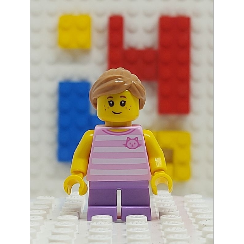 LEGO LEGOLAND Parks - Child - Girl, Striped Shirt w/ Cat Head, Freckles ...