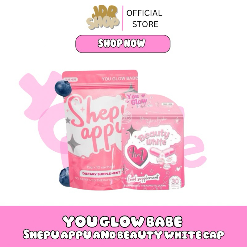 YGB Shepu appu juice 10 sachets and Beauty white 30 capsules by you ...