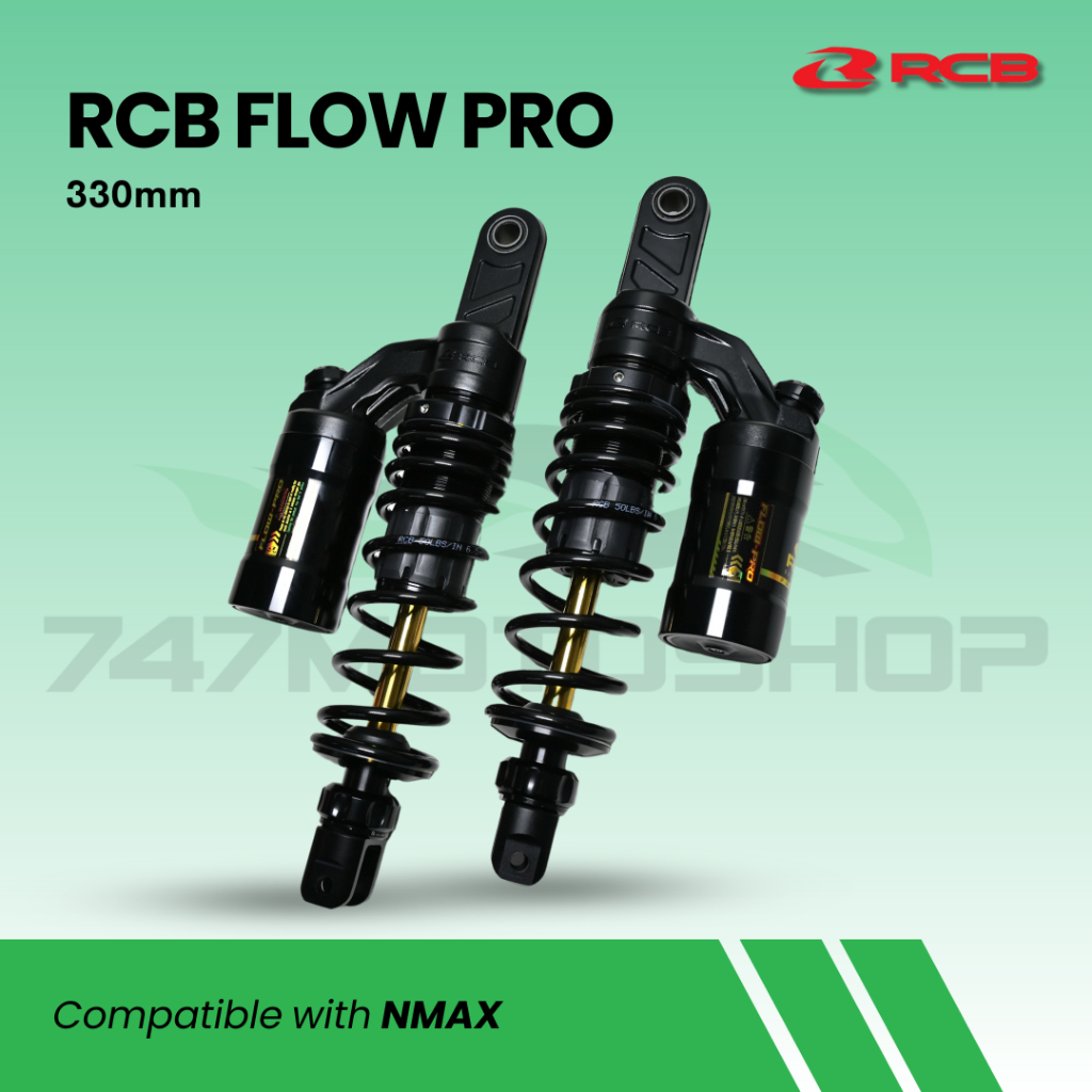 RCB DUAL SHOCK FLOW PRO FOR NMAX V1 330MM | Shopee Philippines