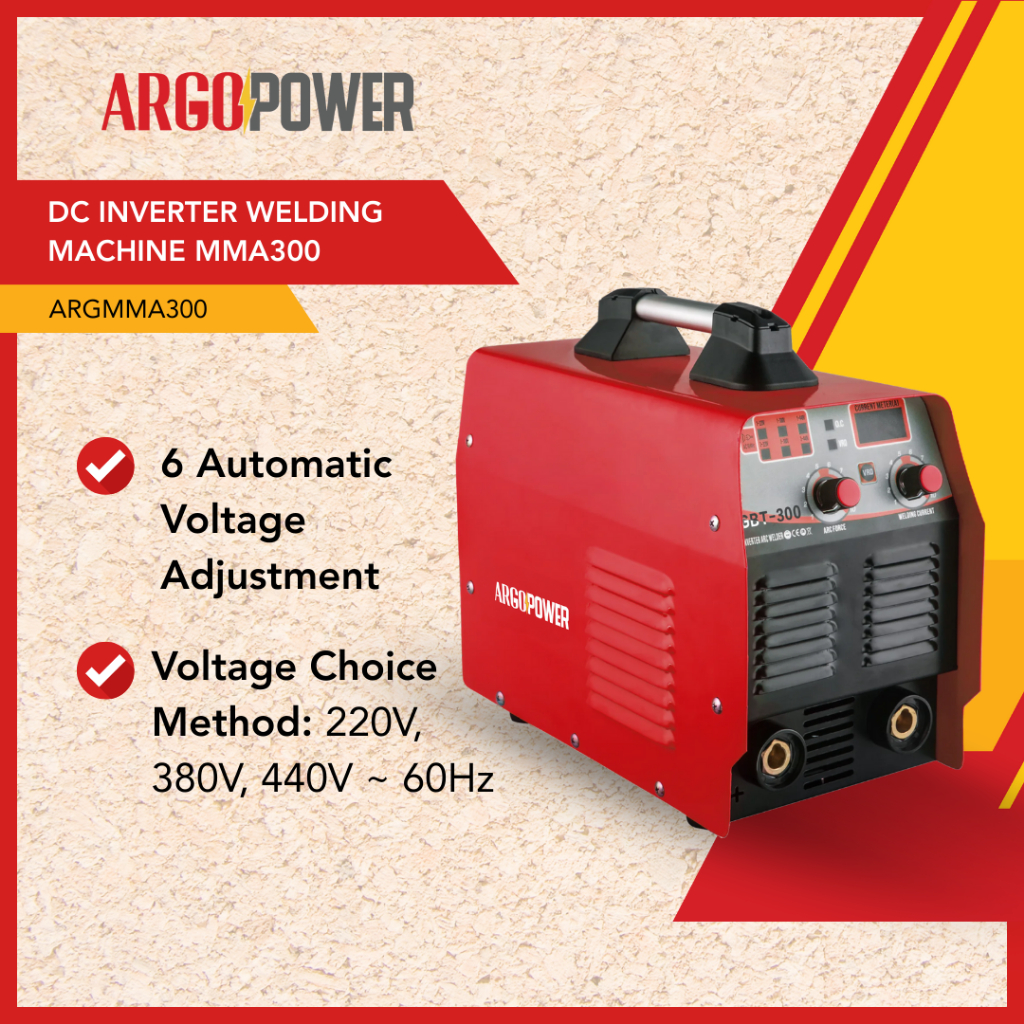 ARGO POWER DC Inverter Welding Machine MMA 300 ARGMMA300 | Shopee Philippines