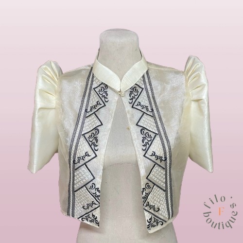 Modern Filipiñana Filipiniana Bolero with Embroidery | Formal Wear ...
