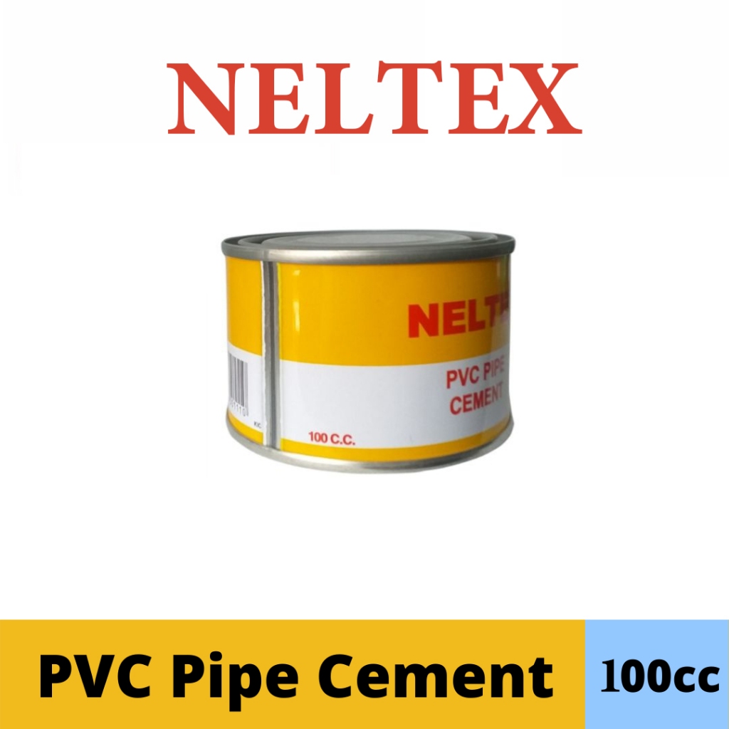 Neltex PVC Pipe Solvent Cement High Quality 100/200/400cc | Shopee ...