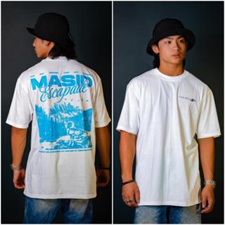MASID Summer Fashion Local Brand Men and Women Cotton T-shirt White ...