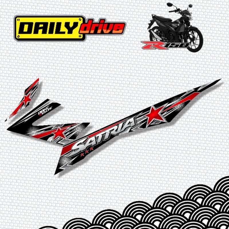 Suzuki Raider 150 Fi / RFI 150 Indo Star Concept Decals | Shopee ...