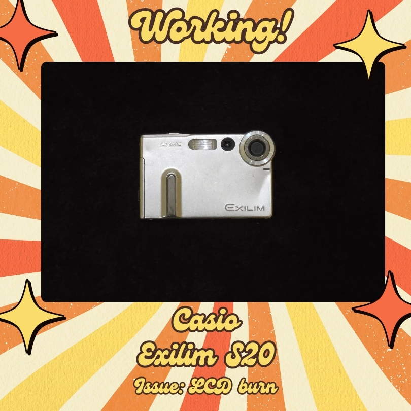 Pre-Owned Rare Digicam Silver Casio Exilim S20 | Shopee Philippines