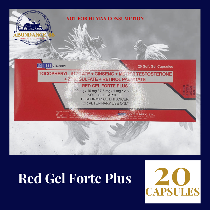 LDI RED GEL FORTE PLUS CAPSULE - 20 CAPSULES PER BOX | Shopee Philippines