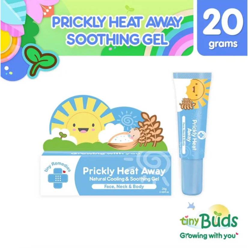 Tiny Buds Prickly Heat Away Natural Soothing Gel 20g | Shopee Philippines