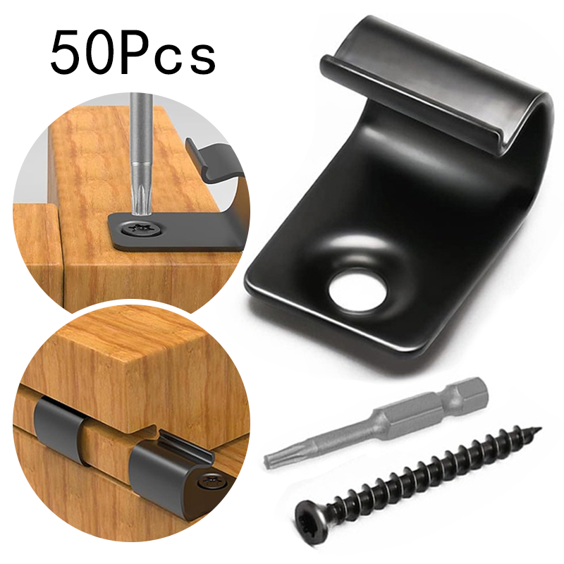 50Pcs Starter Decking Clips Hidden Fasteners Universal Starter Deck ...