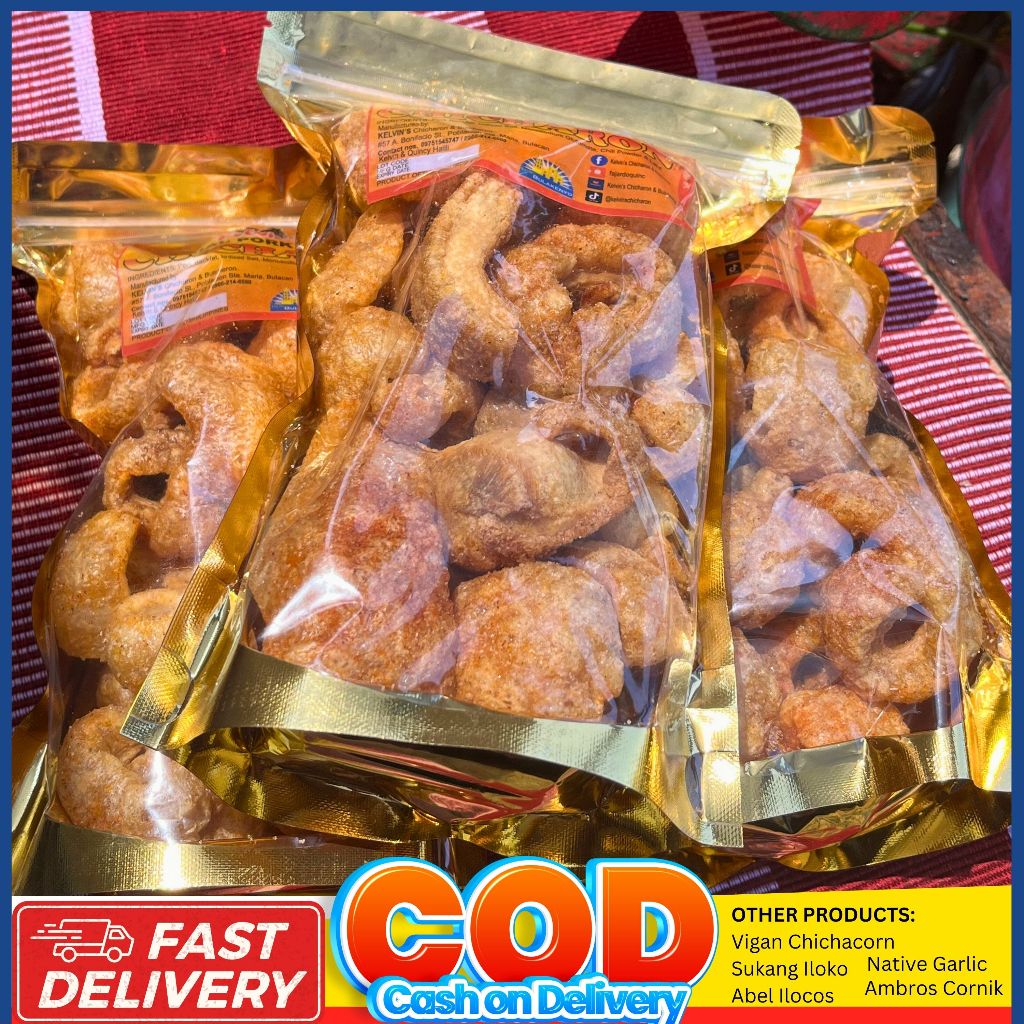 Chicharon Backfat Chicharon Ilocos Chichacorn Chicharon bagnet Snacks ...