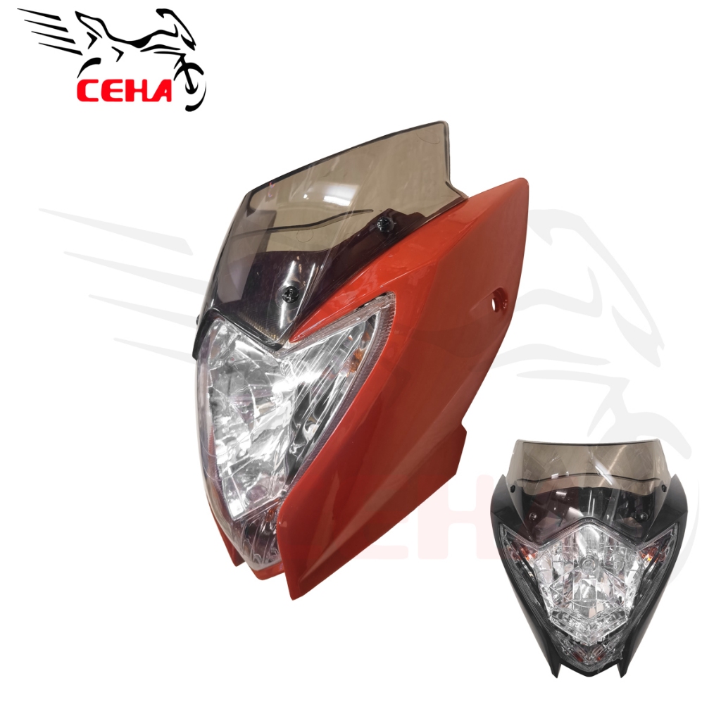 Raider 150 Headlight Assy Raider 150 New Raider J Raider Old Head Light ...