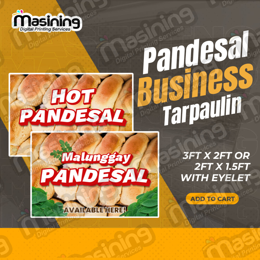 Pandesal Business Banner Tarpaulin | Shopee Philippines