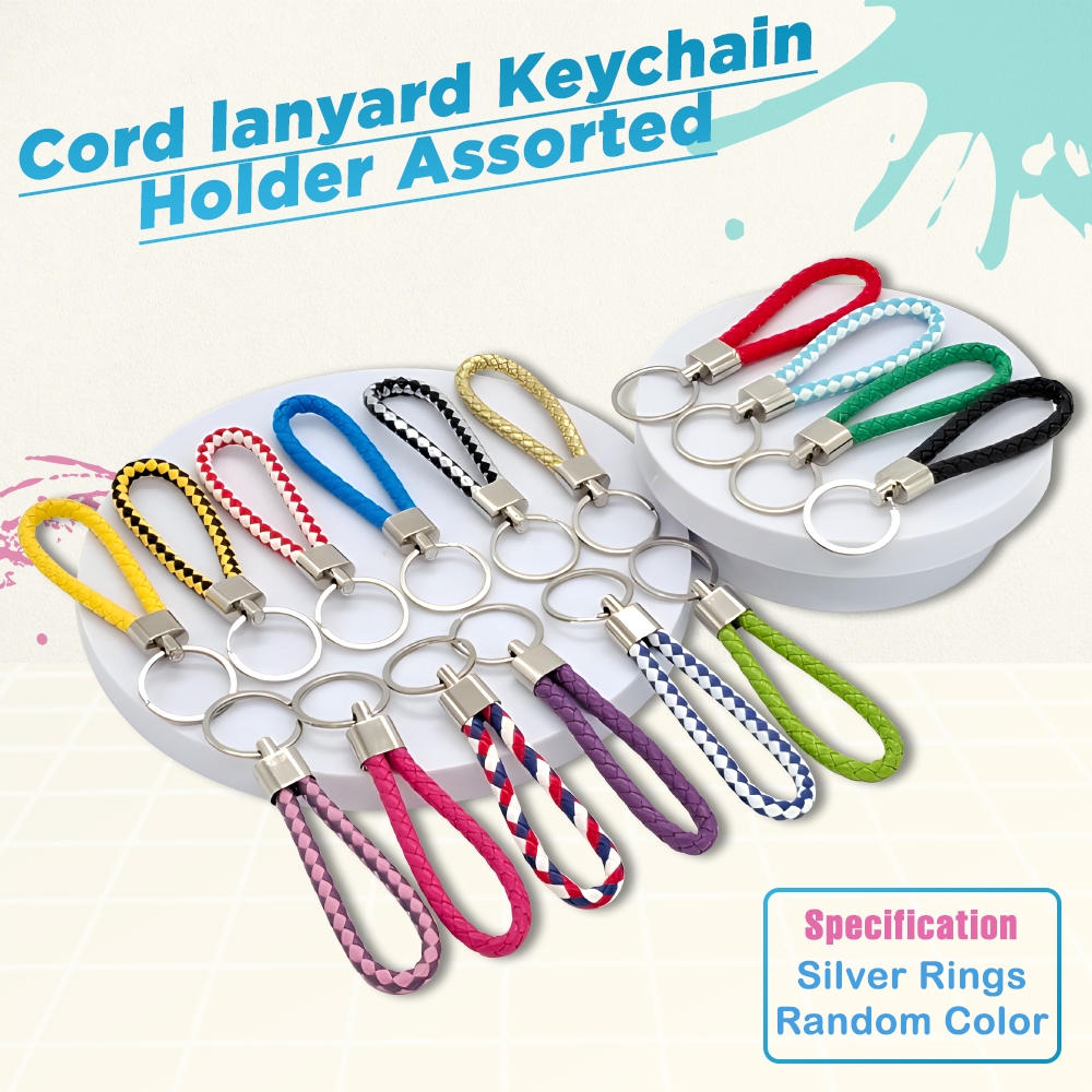 Colorful Cord Key Lanyard Key Holder Lightweight Key Cord Kaychain ...