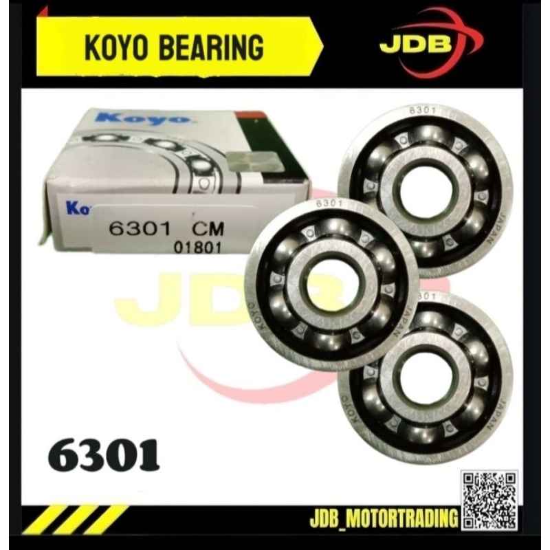 Koyo Bearing 6301, 10pcs. | Shopee Philippines