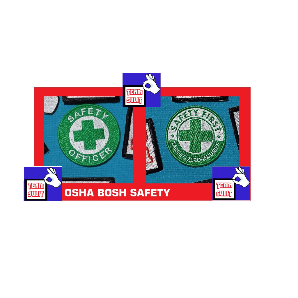 T 222 OR T 223 occupational safety first officer sign patchlogo medical ...