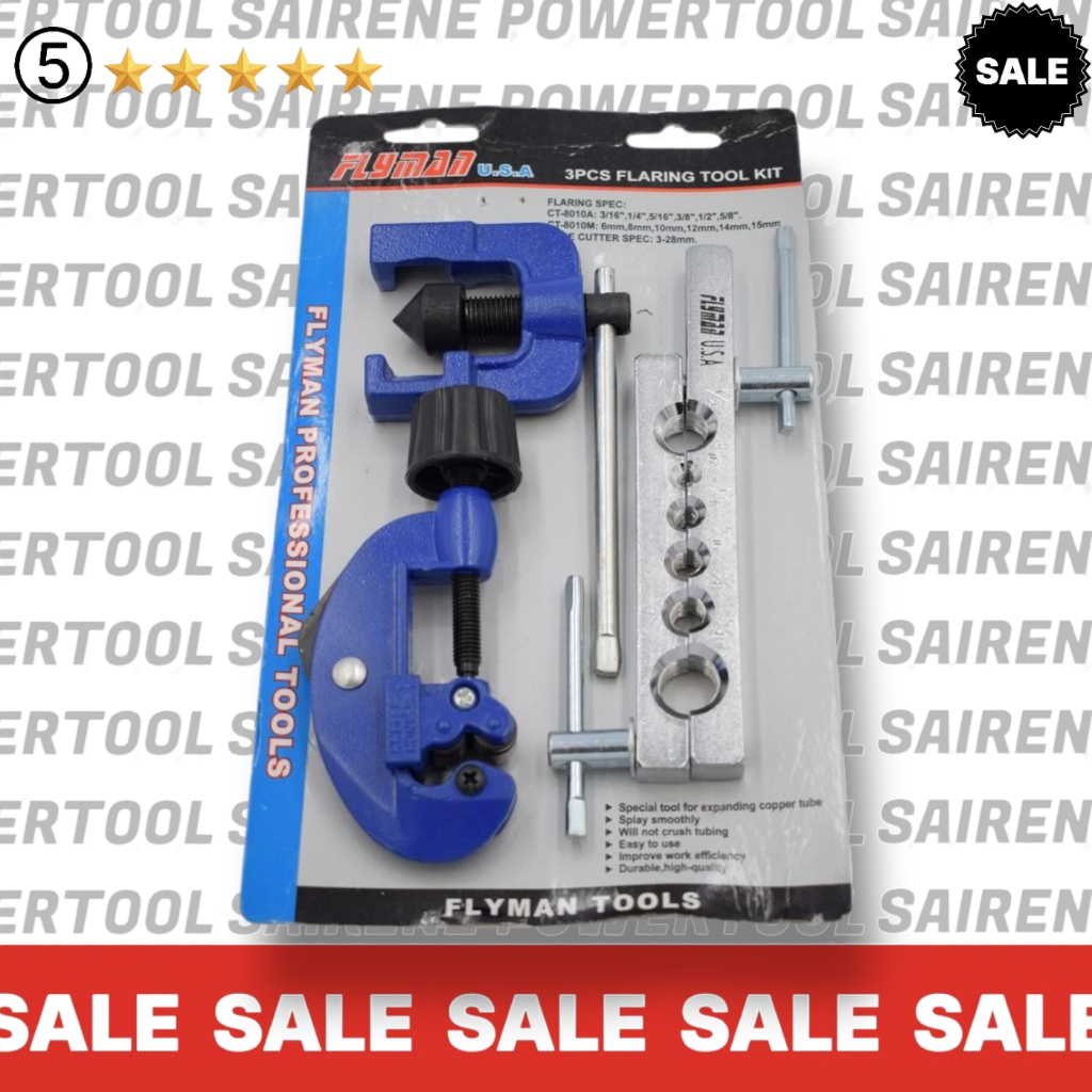 Flyman USA 3pcs Flaring tool kit | Shopee Philippines