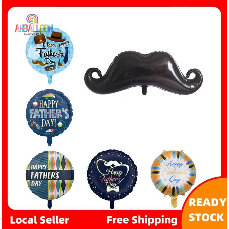 Happy Father's Day Foil Balloons For Decorations Father Party Party ...