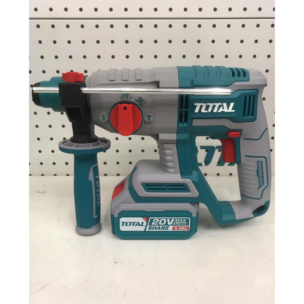 total Lithium-Ion Rotary Hammer 20V Set – 22mm (7/8") (TRHLI202081) | Shopee Philippines