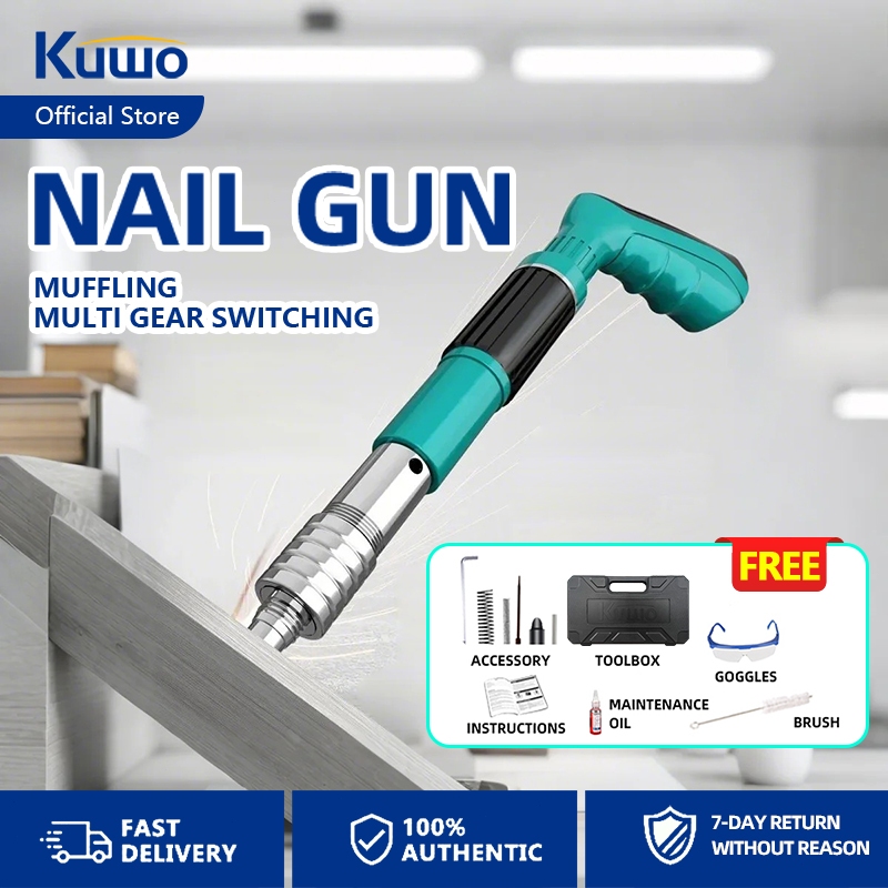 Kuwo Nail gun For Concrete Manual Steel Nails Gun Rivet Tool Steel ...