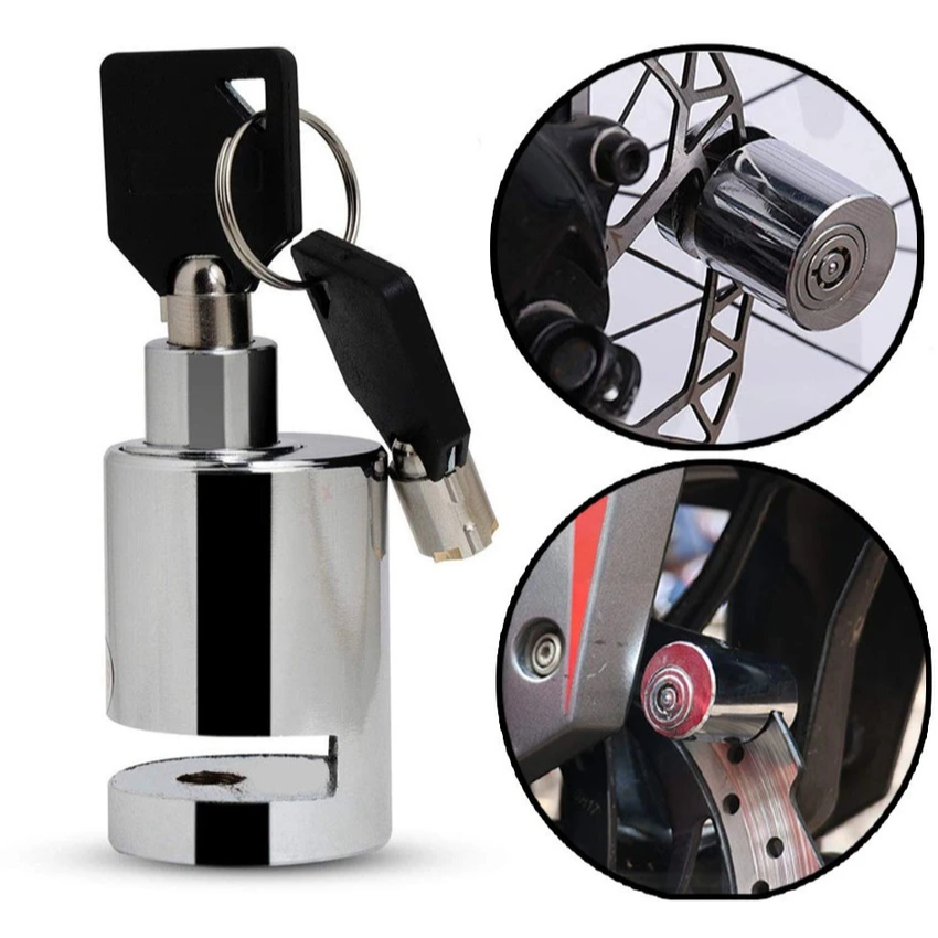 Anti Theft Motorbike Security Wheel Disk Lock Disc Brake Lock ...