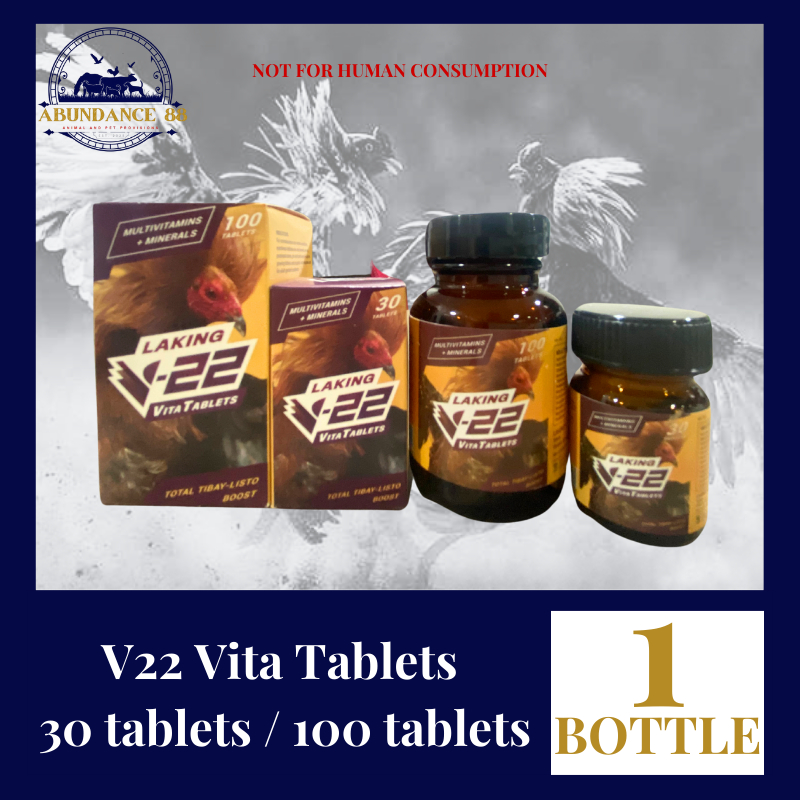 BELMAN V22 VITA TABLET 30 TABLETS PER BOTTLE / 100 TABLETS PER BOTTLE ...
