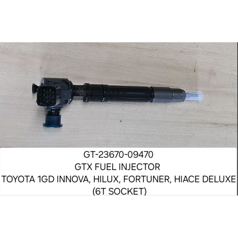 FUEL INJECTOR TOYOTA 1GD INNOVA, HILUX, FORTUNER, HIACE DELUXE (6 ...