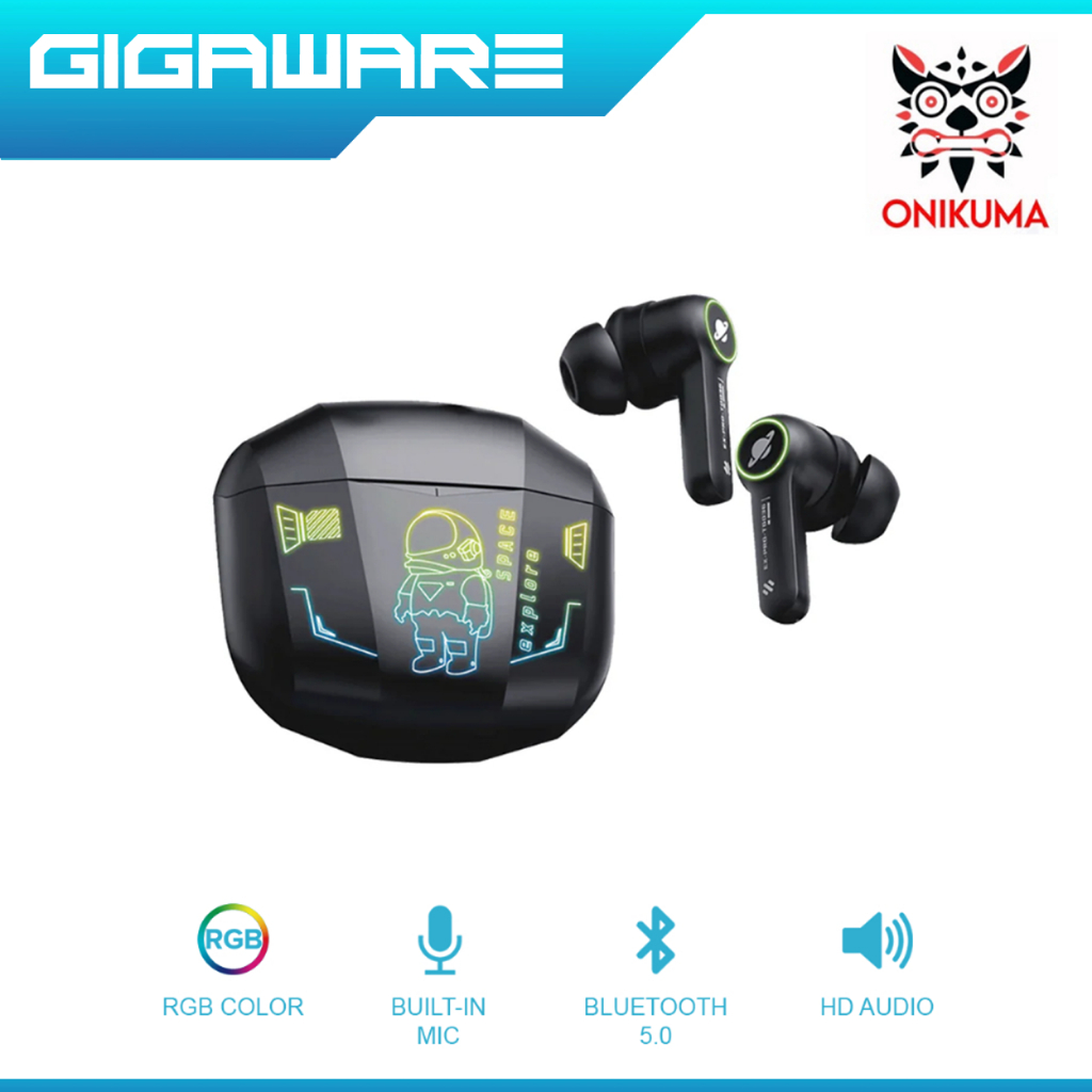 Onikuma T36 TWS Wireless Stereo Magnetic Charging Earphone In Ear ...