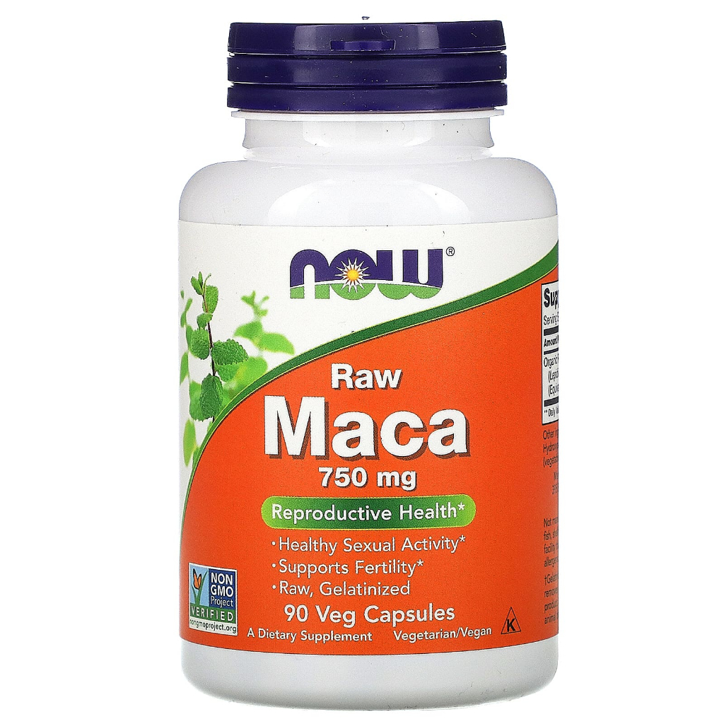 NOW Foods, Maca, Raw, 750 mg, 90 Veg Capsules | Shopee Philippines
