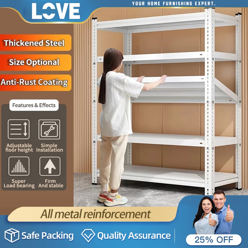 5 Tiers 4 Tiers Steel Shelf Layer Shelving Storage Shelf Metal Shelf ...