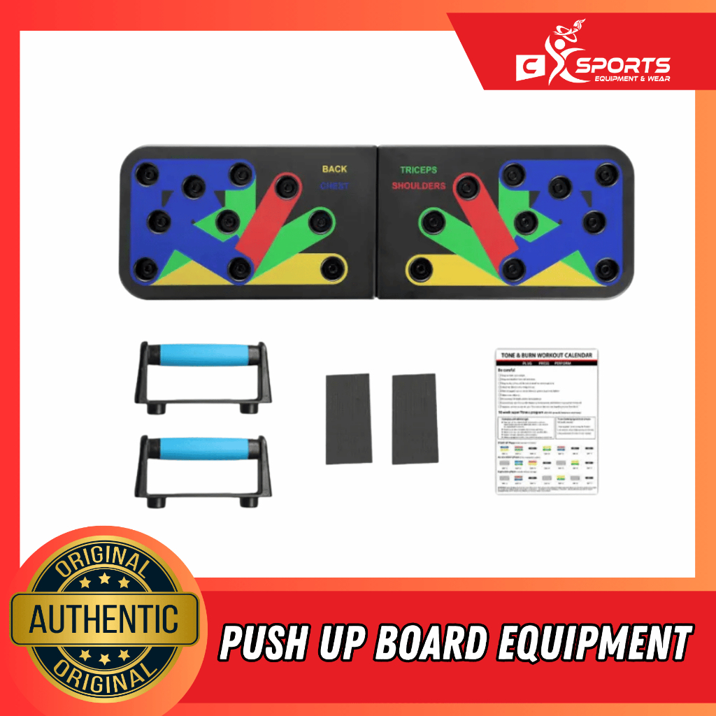 Foldable Pushup Bar Workout Fitness Push up Board | Shopee Philippines