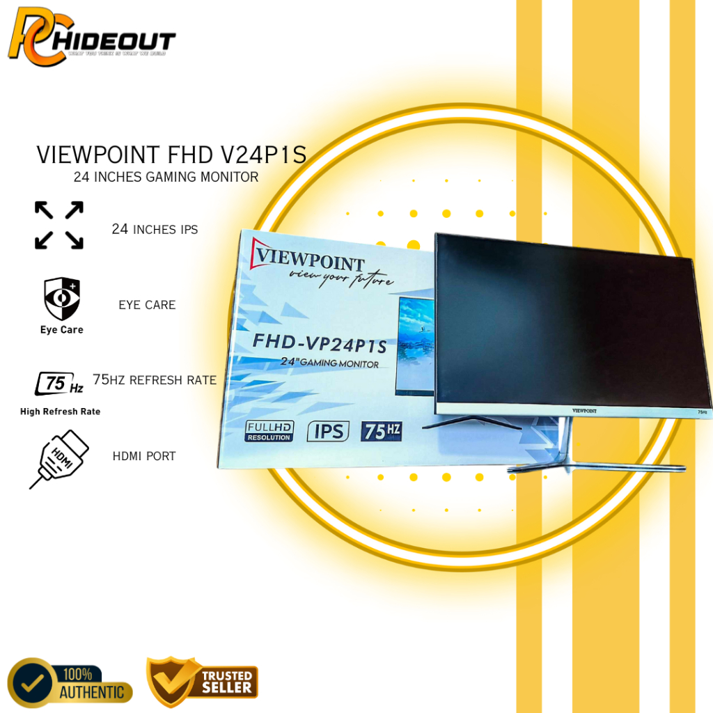 VIEWPOINT FHD - V24P1S 24 inches Gaming Monitor | Shopee Philippines