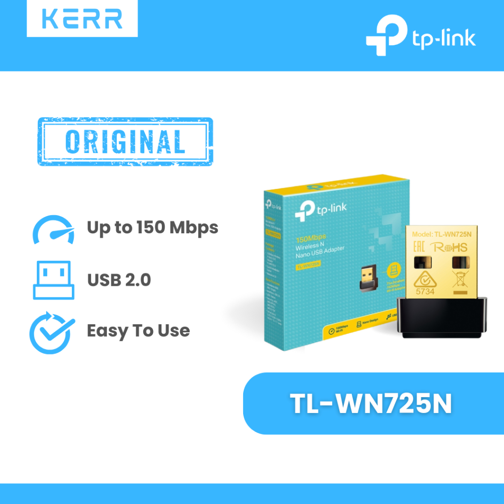 TP-Link TL-WN725N Wireless 150 Mbps USB WiFi Receiver | Dongle | Adapter | Shopee Philippines