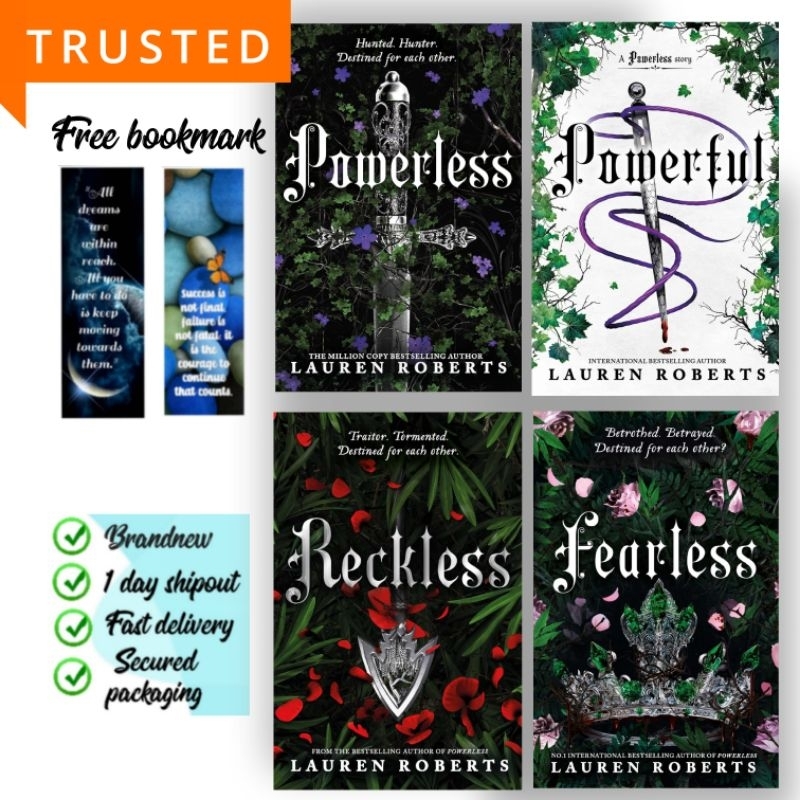 powerless, Powerful, Reckless, Fearless by Lauren Roberts | Shopee ...