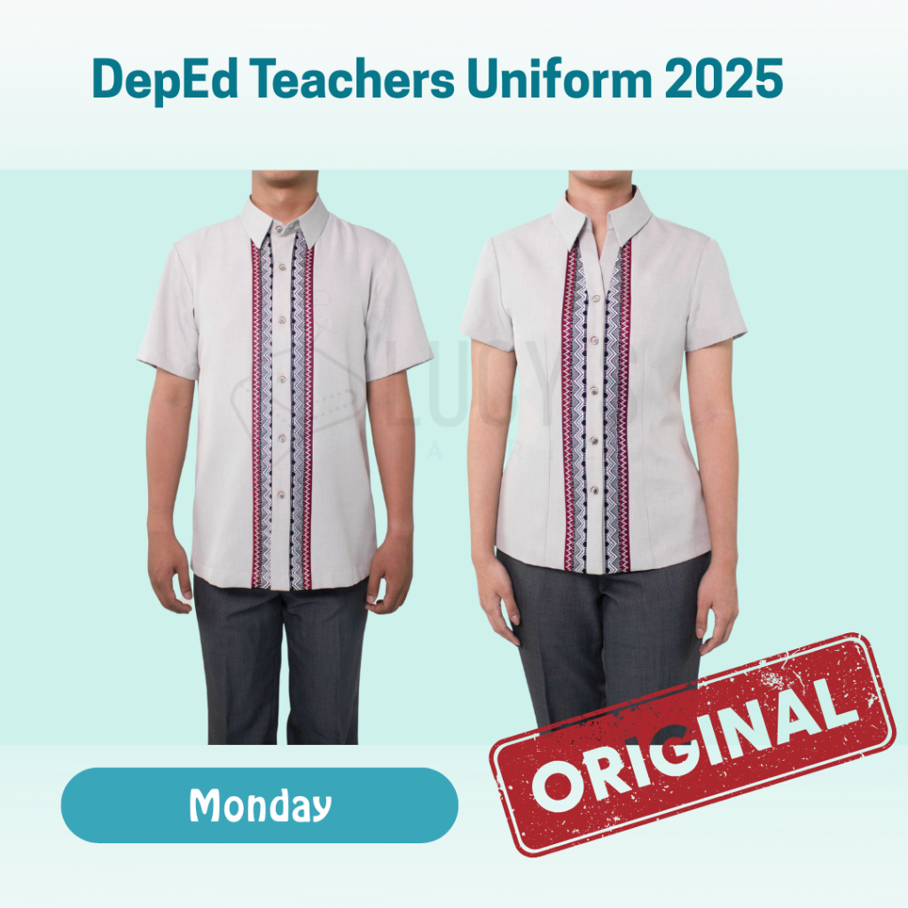 DepEd Teachers Uniform 2025 Original - Teaching Personel | Shopee ...